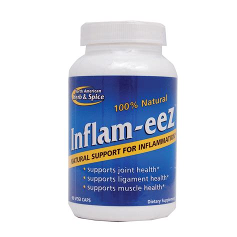 North American Herbs And Spice Inflam Eez 90 Capsules Natures Fix