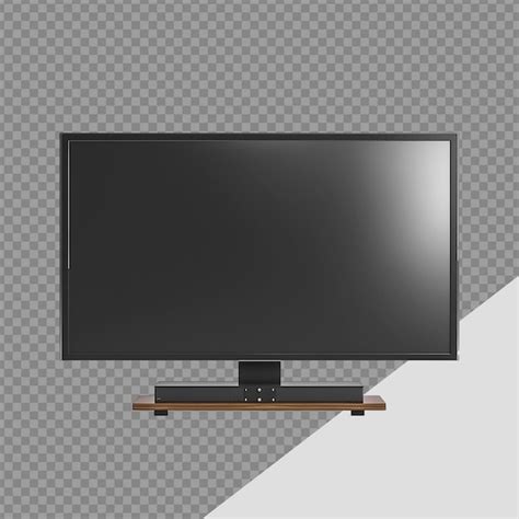 투명한 배경에 고립된 현대 Tv Png 프리미엄 Psd 파일