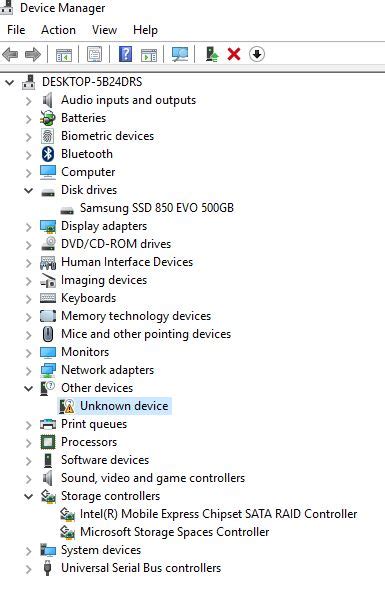 Solved Missing Ide Ataatapi Driver Windows 10 Hp Support Community