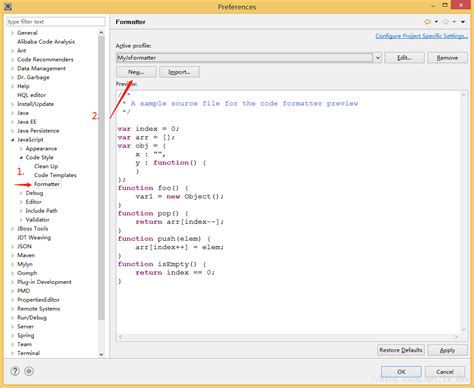 Eclipse中格式化js代码eclipse Jsp页面格式化 Csdn博客