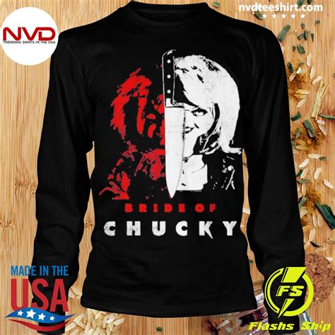 Scary Dolls 90s Horror Bride Of Chucky Shirt Nvdteeshirt