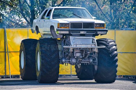 Frankfurt Am Main Germany Sept 2022 White Monster Truck Ford Ltd
