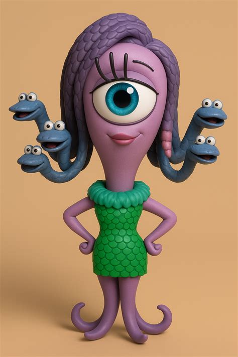 🎲 Celia From Monsters Inc・ Stl File For 3d Printing・cults