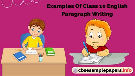Class 10 English Paragraph Writing Format Examples Topics Exercises Cbse Sample Papers