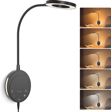 Topmb Wall Mounted Reading Lightbed Headboard Lamp With 10w Usb Output