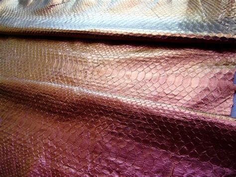 Red Exotic Python Skin Snakes For The Production Of Bags Clothes Red Exotic Python Skin Snakes For The Production Of Bags Clothes