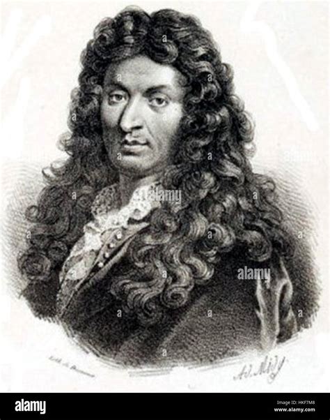 Jean Baptiste Lully The Renowned French Composer Is Depicted In This