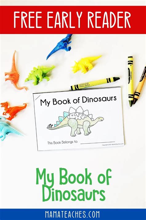 Dinosaur Printable Book