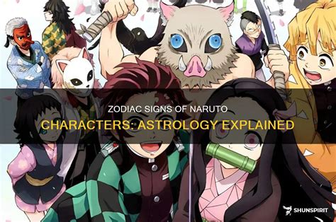 Zodiac Signs Of Naruto Characters Astrology Explained Shunspirit