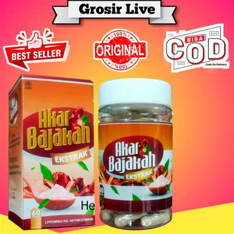 Jual Kapsul Akar Bajakah Original Kapsul Bajakah Kayu Bajakah Ekstrack Bajakah Shopee