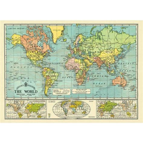 World Map Paper World Map Paper Stock Illustrations 41928 World