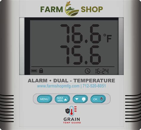 Grain Temperature Monitoring System Grain Bin Weather Station