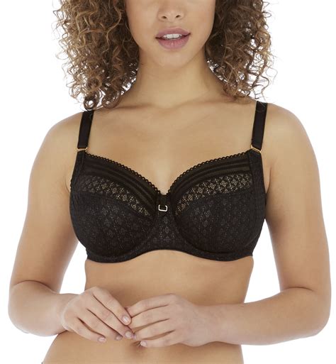 Freya Viva Side Support Underwire Bra 564130elace Noir