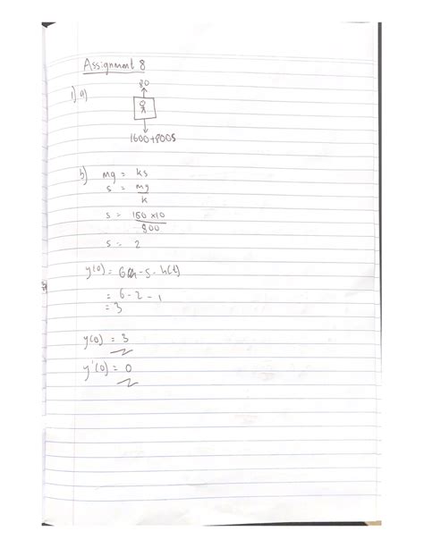 Calc Assignment 8 Mast10006 Studocu