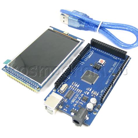 Подключение Tft дисплея к Arduino Mega 2560