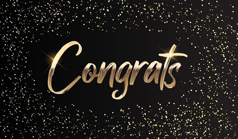 Congratulations Abstract Design Template Background Vector Illustration 2763280 Vector Art At