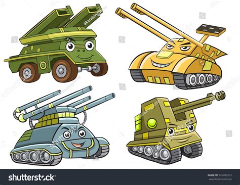 Simple Cartoon Tank