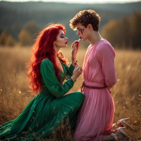 Feminization In The Bosom Of Nature By Purplelipstick89 On Deviantart