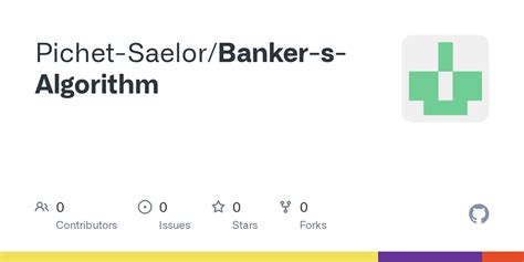 Github Pichet Saelorbanker S Algorithm