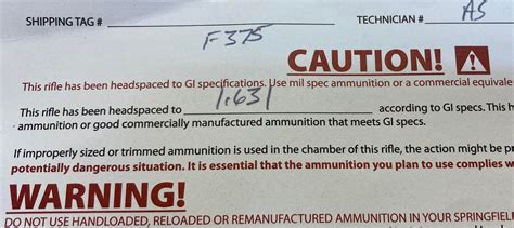 Headspace Measurement From Springfield Armory M14 Forum