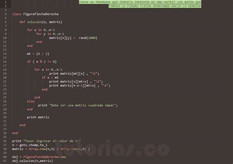 Tutoriasco Encamina Tus Metas Arrays Poo Ruby Imprimir Datos Figura Flecha Derecha