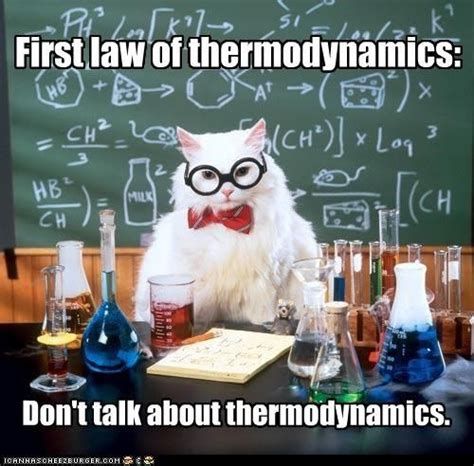 First Law Of Thermodynamics School Nerd Jokes Nerd Humor