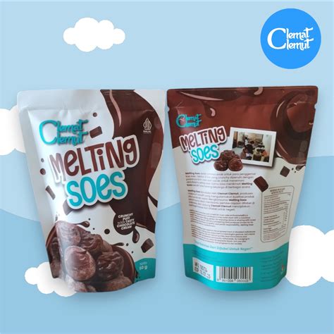 Jual Melting Soes Chocolate 50gr Sus Kering Cokelat Clemat Clemut