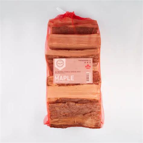 Cookwood Logs Sugar Maple Wood N Smoke