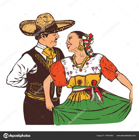Mexican Dancer Clipart