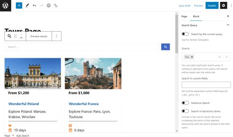 How To Manage Custom Fields In Ajax Search Crocoblock