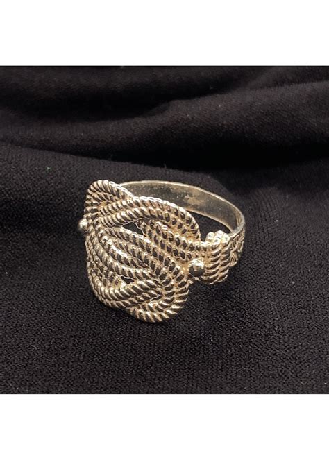 Zilveren Mattenklopper Ring Groot Juwelier Jansen