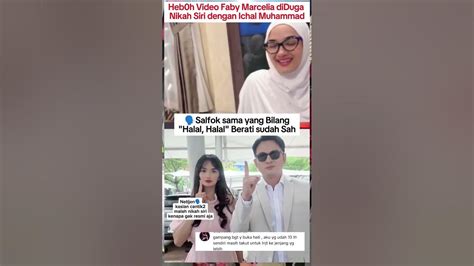 Faby Marcelia Nikah Lagi Shorts Fabymarcelia Artist Ftv Viral