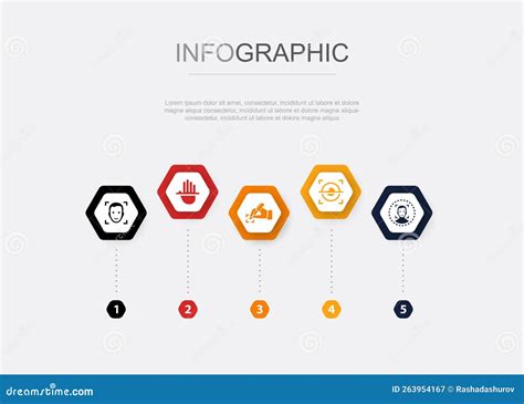 Face Detection Palm Recognition Stock Vector Illustration Of Process