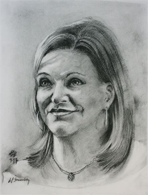 Drawing Eileen Mcshea 9 1 17 — The Pretentious Cleveland Portrait Artists