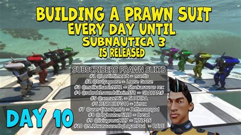 Building A Prawn Suit Every Day Until Subnautica 3 Is Released 10