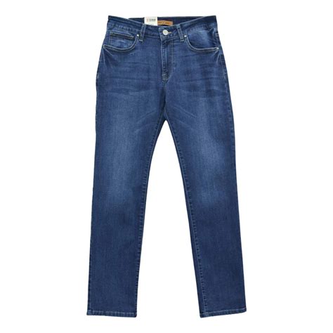 Pantalón De Mezclilla Regular Stretch Fit Para Hombre