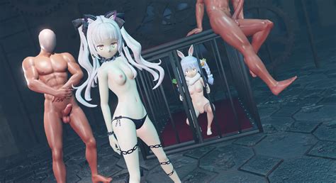 【sex】 Conqueror Murasaki Shion Dance And Usada Pekora Rabbit Cage