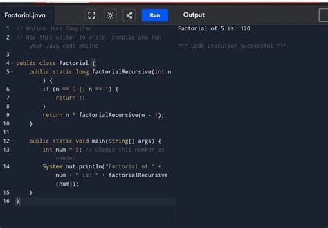 Java Challenge Factorial Calculations Lavanya S Posted On The Topic