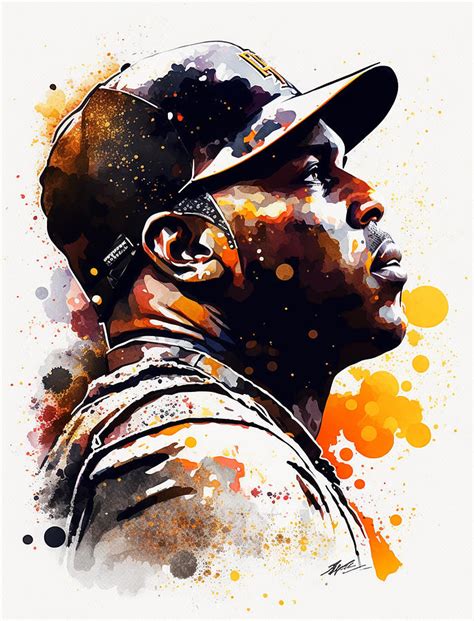 Barry Bonds Digital Art By Dieu Vuong Kha Fine Art America