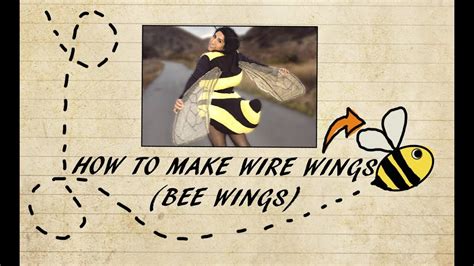 How To Make Wire Wings Bee Wings Youtube