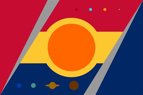 Solar System Flag