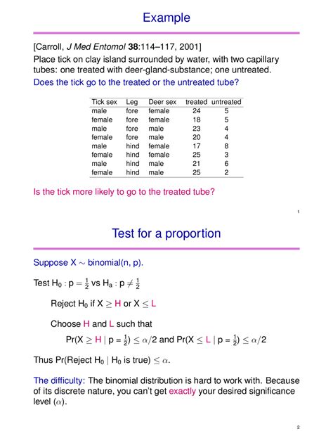 Rejection Region Significance Level Lecture Slides Stat 371
