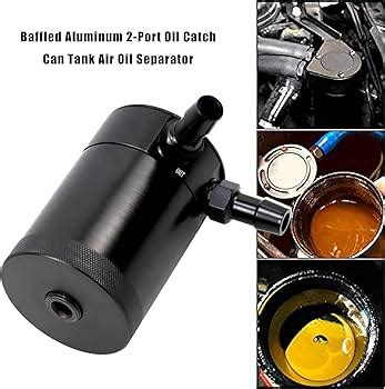 Performance Catch Can Black Universal Oil Catch Can Tank Compact