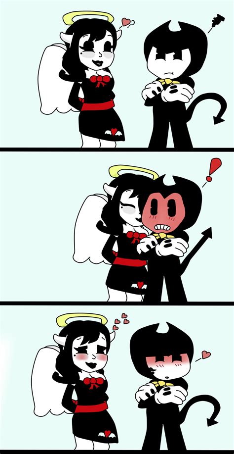 Bendy And Alice Fluff By Beepboyadv On Deviantart