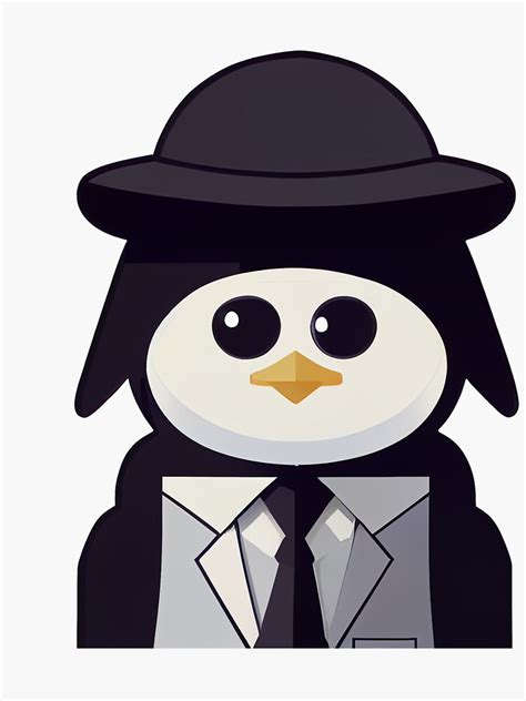 Jewish Penguin Sticker For Sale By Cuteplanetearth Redbubble