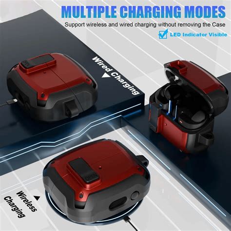 Apple For Galaxy Buds 3 Case And Galaxy Buds 3 Pro Case With Secure Lock