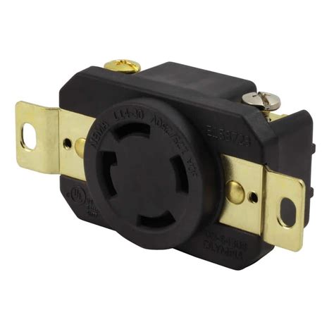 Have A Question About Ac Works 30 Amp 125250 Volt Nema L14 30r Flush