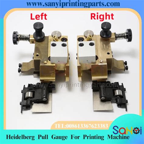 Mv072201 Mv072202 Heidelberg Sm102 Pull Guid Side Guide Block Assy