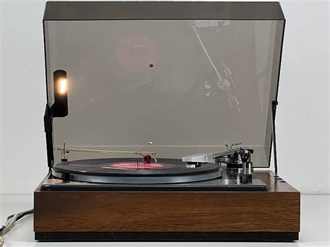 Lenco L 75 Turntable With Original Lenco Lamp Reverb