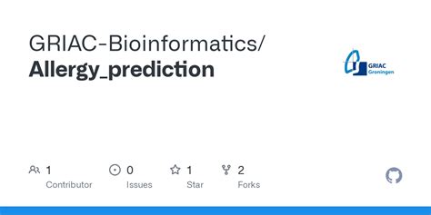 Github Griac Bioinformaticsallergyprediction